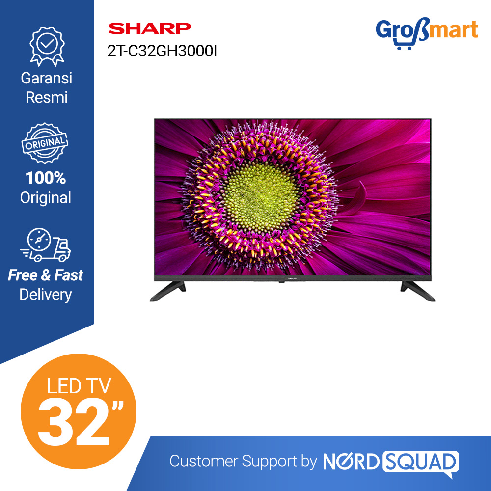 Sharp LED TV 32 Inch 2T-C32GH3000I