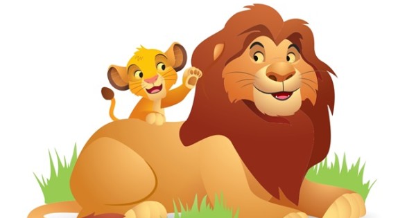 Kisah Pertamaku: Simba Sayang Ayah (Simba Loves His Dad)