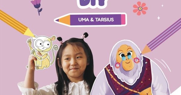 Aktivitas Wayang Bip Bip & Sahabat Nusantara: Uma dan Orangutan dan Tarsius
