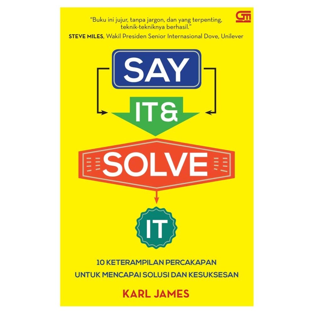 Say It & Solve It - 10 Keterampilan Percakapan untuk Mencapai Solusi ...