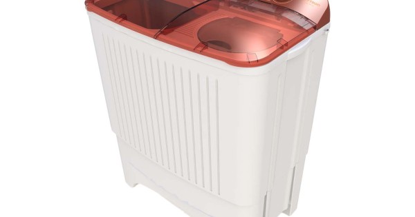 MESIN CUCI 2 TABUNG POLYTRON 8 KG TWIN TUB PWM 8072 / PWM-8072 N/B