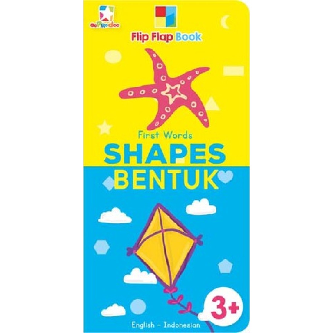 Opredo Flip Flap Book First Words: Shapes